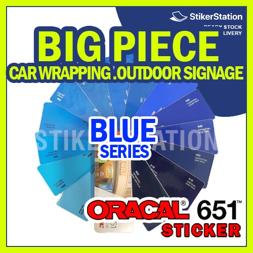 ORACAL 651 BIG - Car Wrapping Sticker / Vinyl Sticker / Outdoor Sticker ...