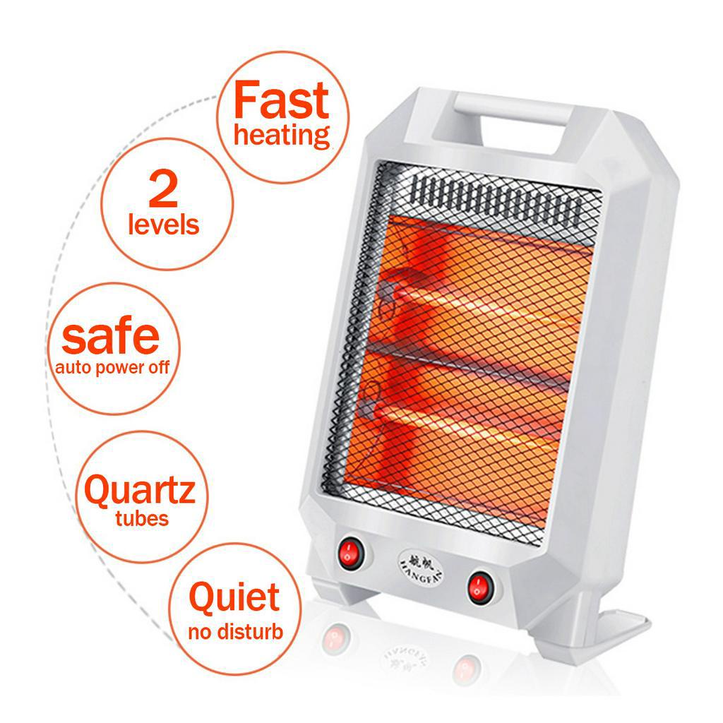 600W 220V Portable Electric Heater Winter Warmer Fan Silent Home Office ...