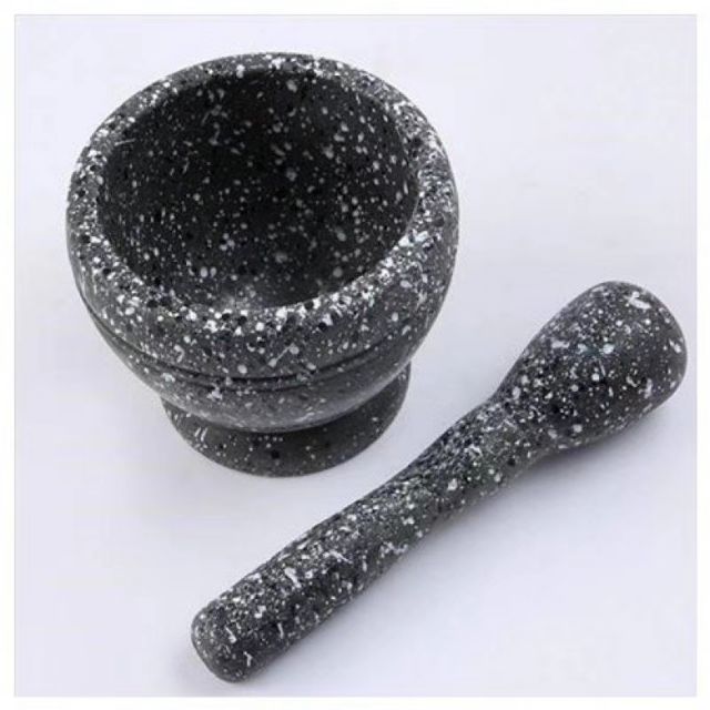 🎉Pounding garlic, garlic mortar, manual stone mortar, kitchen household ...