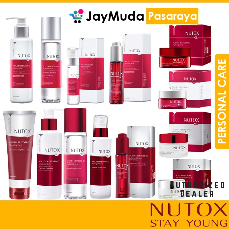 Nutox Youth Restoring Skin Care Full Set Platinum Signature Set Full ...