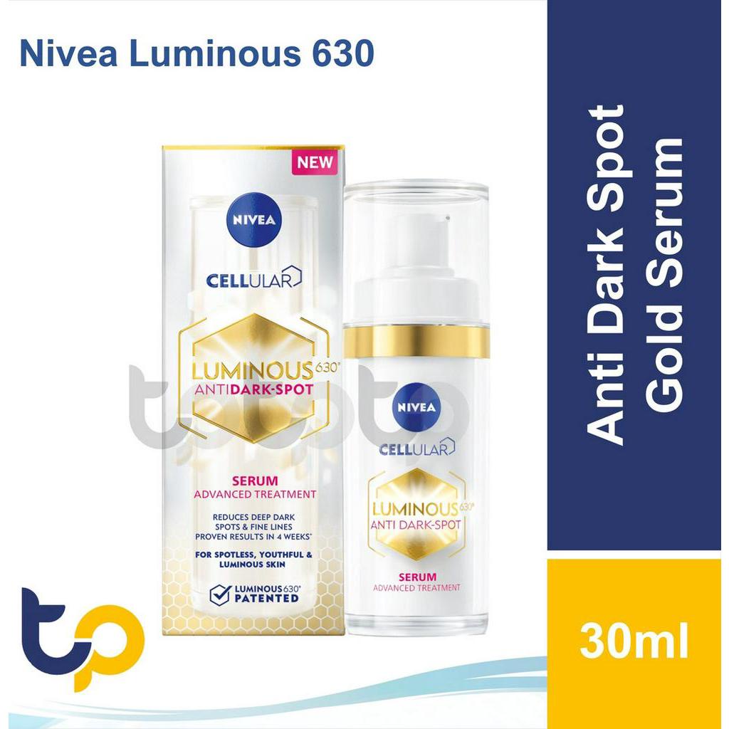NIVEA Luminous 630 Anti Dark Spot Gold Serum 30ml / Moisturizer 40ml ...
