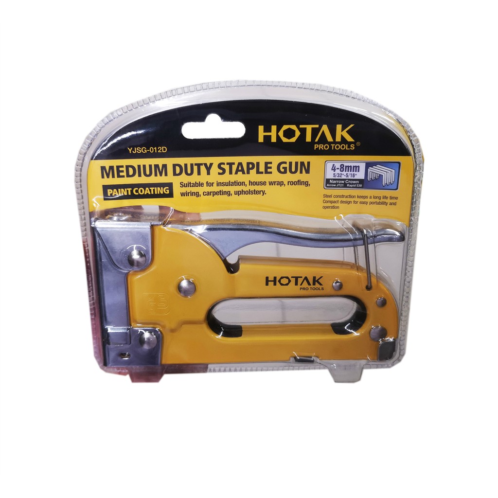 HOTAK 3 Way Staplers Gun & Refill (Light / Medium / Heavy Duty Punches ...