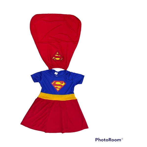 💥new Item💥 Dress Supergirl Costume Ready Stock 🔥🔥 Shopee Malaysia