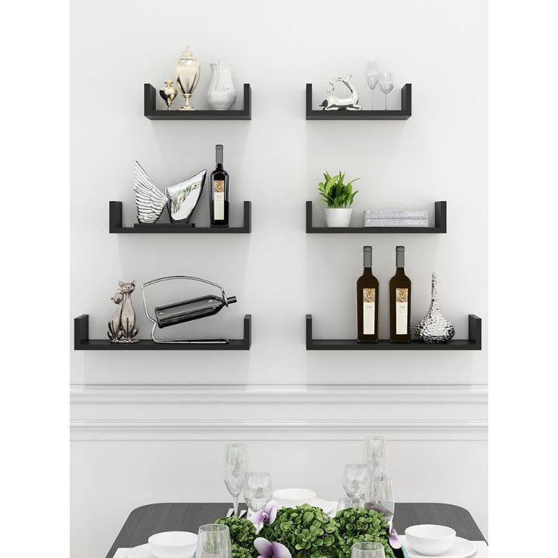 「Ready Stock🇲🇾」Wooden Wall Hanging Shelves Wall Sheft Wall Rack Deco ...