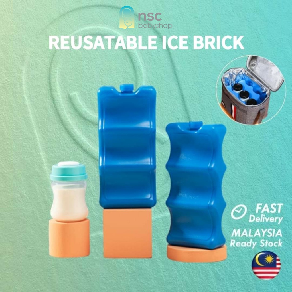 Ice Pack Breast Milk Reusable Ice Brick Ice Block Cooler Milk Storage ...