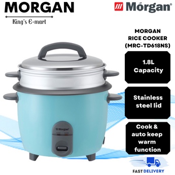 MORGAN Rice Cooker MRC-TD618NS | Shopee Malaysia