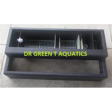 Ready Stock Plastic Cover Aquarium 2 in 1 Build in Top Filter | Shopee ...