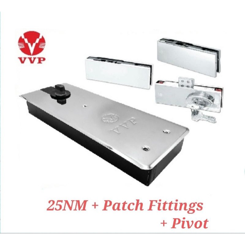 VVP Floor Spring Model 15NM/20NM/25NM Patch Fittings Lock for Glass ...