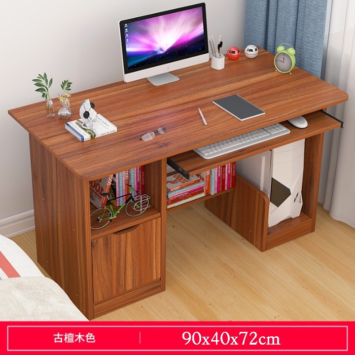 Buyerpick Computer Table Study Desk Wood 80/90/100/120cm PC Tables ...