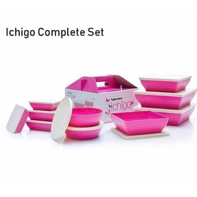 Tupperware Ichigo Complete Set(10pcs) | Shopee Malaysia