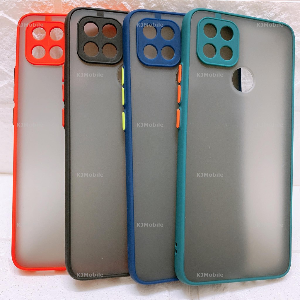 OPPO A15/A15S/A16/A16K Transparent Matte Camera Protection Shock Proof ...