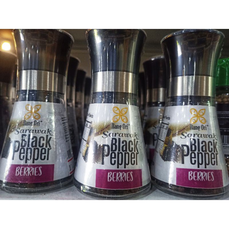 Sarawak Black Pepper Grinder. Pengisar Biji Lada Hitam Sarawak | Shopee ...