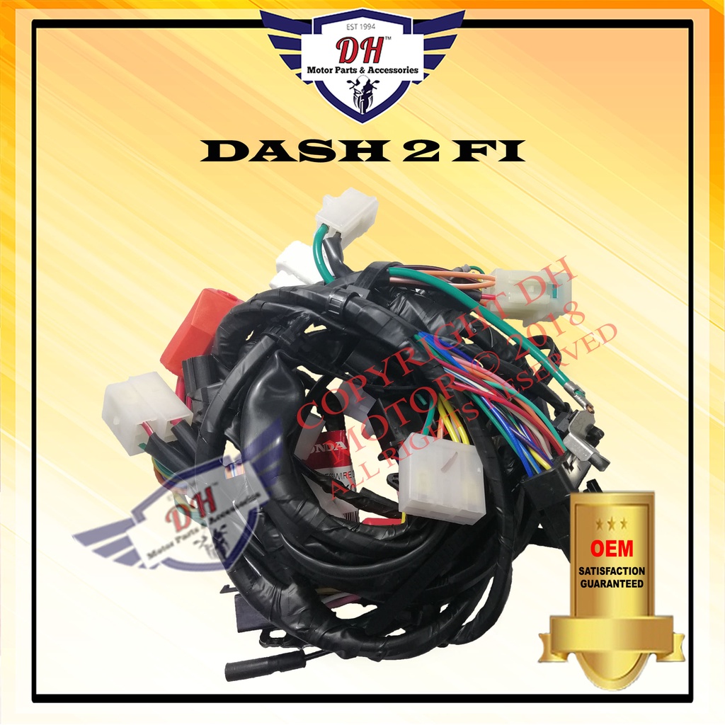 DASH 2 FI (OEM) WIRING BODY WIRE HARNESS FULL SET HONDA | Shopee Malaysia