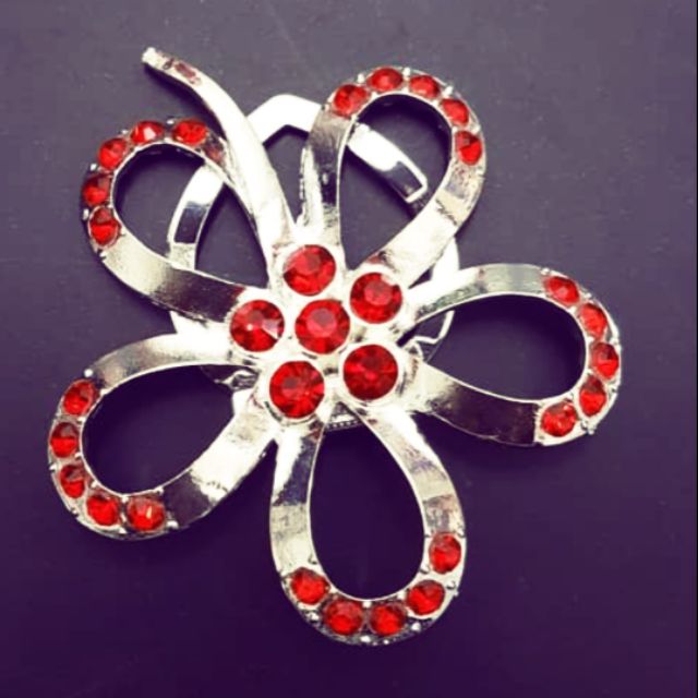 Bunga Raya Brooch, BERSATU LOGO | Shopee Malaysia