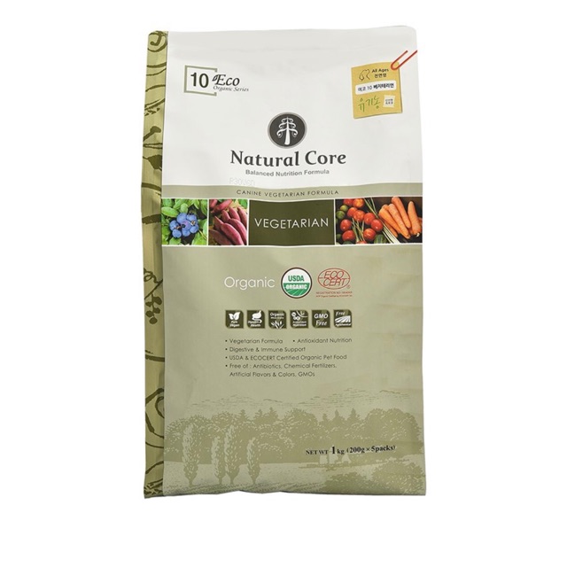Nature Core vegetarian dog food 1kg from Korea | Shopee Malaysia
