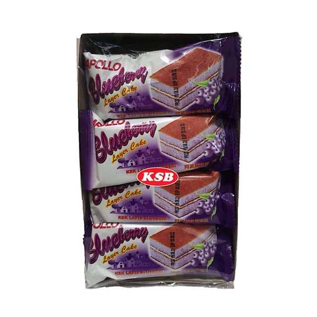 【8 pcs 】Apollo Layer Cake Chocolate/Strawberry Chocolate /Blueberry ...