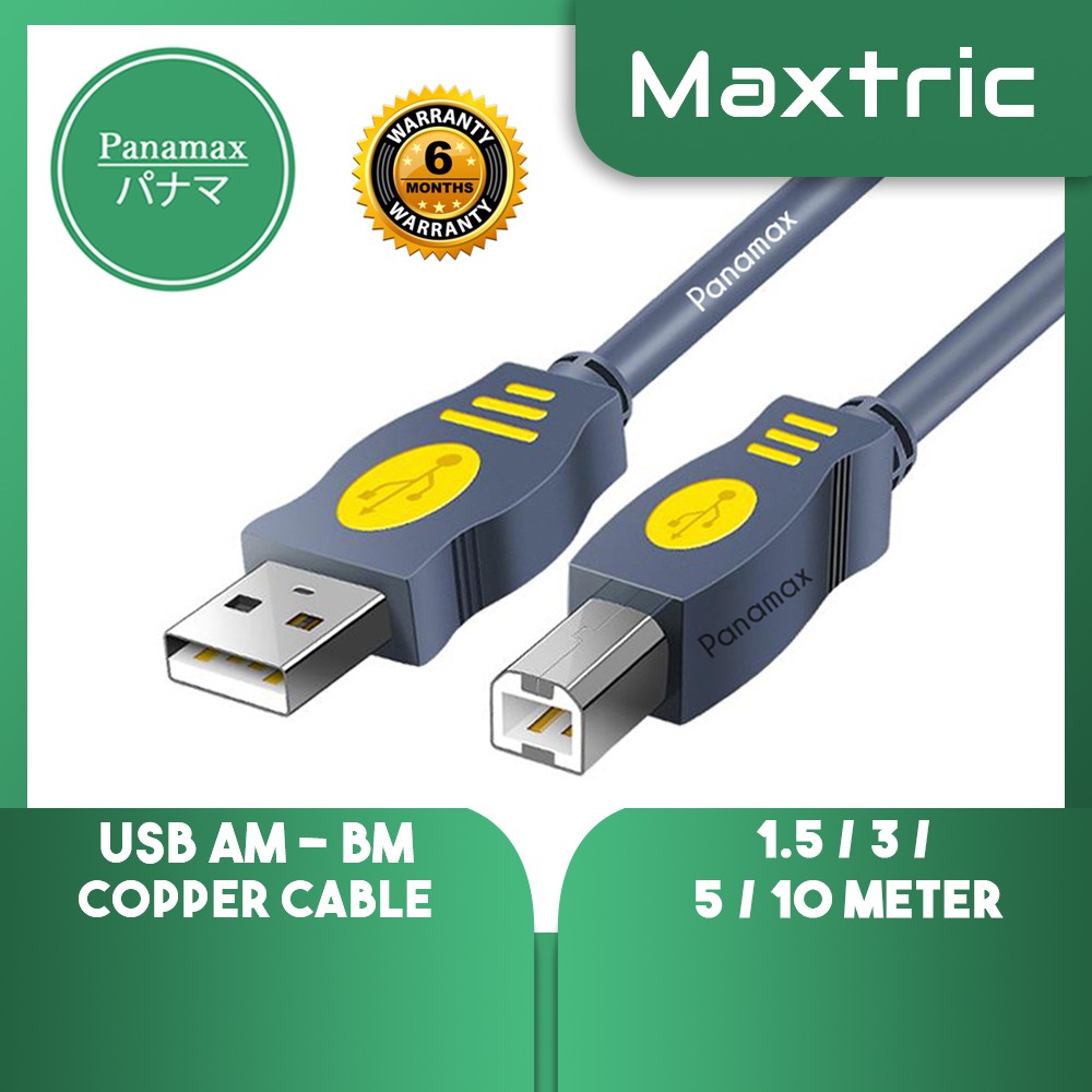Panamax High Speed COPPER USB Cable For Arduino/Audio Interface ...
