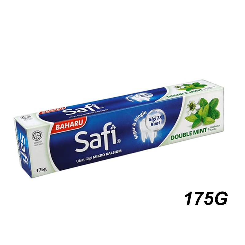 SAFI Unza Ubat Gigi Toothpaste 75g, 175g ( Kayu Sugi ), ( Gamat ...