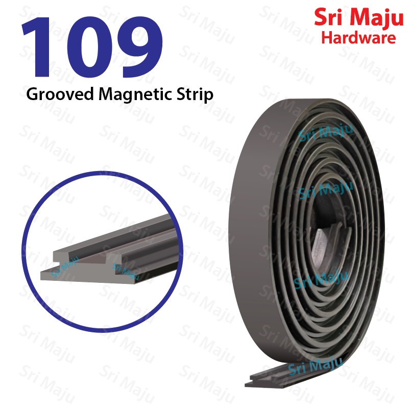 MAJU MNA-MAG Magnetic Magnet Strip Grooved 3M 300LSE Double Side Tape ...