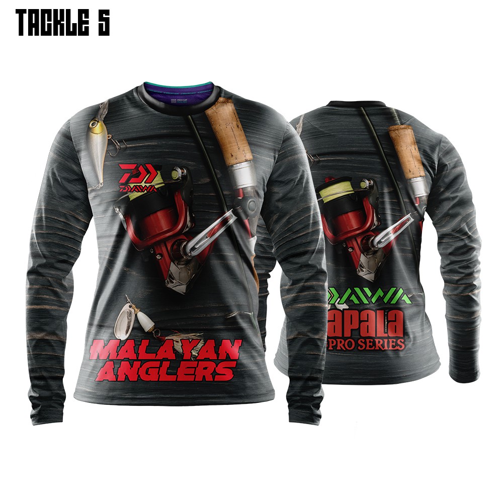 TACKLE 2 Fishing Outfit | Baju Memancing | Fishing Jersey | Shopee Malaysia