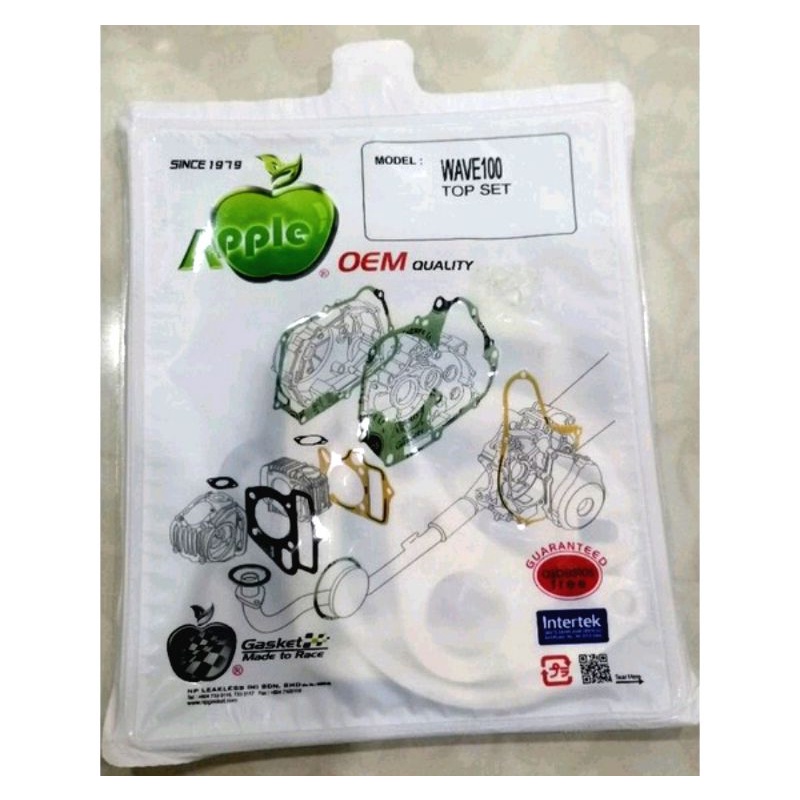TOP SET TOPSET GASKET APPLE EX5 DREAM/WAVE 100/CLASS 1/Wave125 (STD ...
