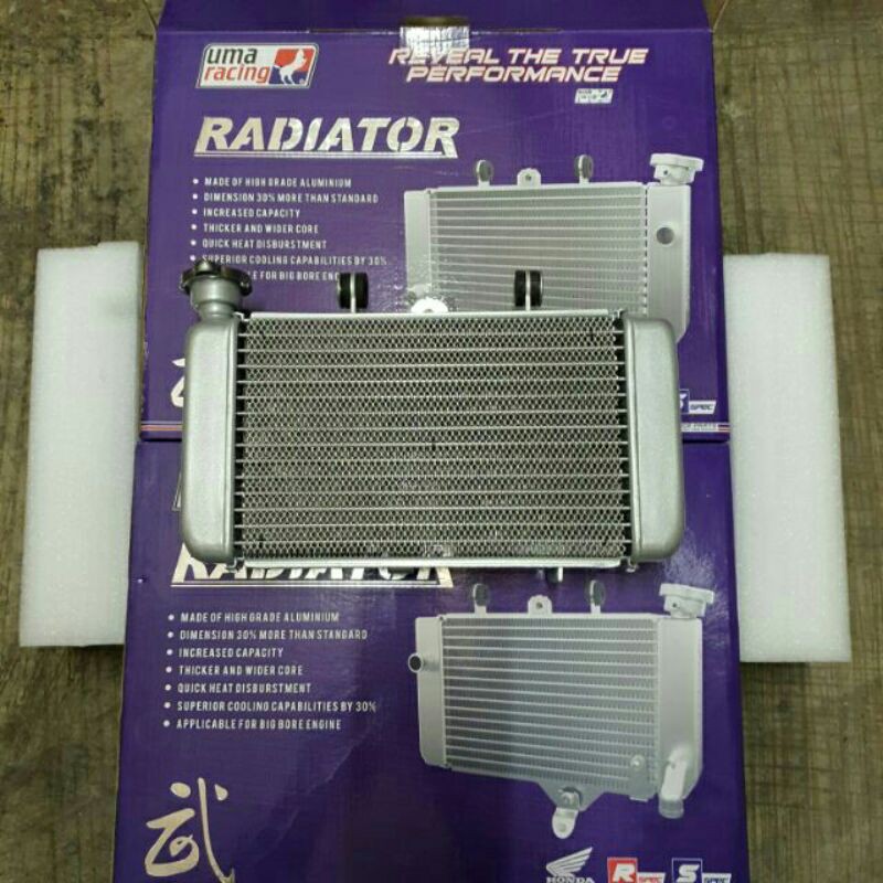 RACING RADIATOR BIG ( UMA) -YAMAHA Y15ZR | Shopee Malaysia