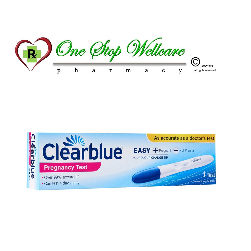 CLEARBLUE PREGNANCY TEST DIGITAL / EASY (1 TEST) | Shopee Malaysia