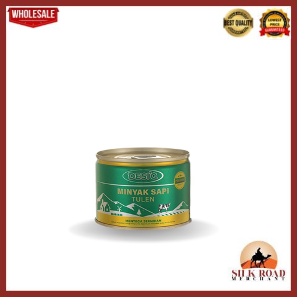 (ORIGINAL) NISHA , DESI'Q & AL ZARA BLENDED GHEE (MINYAK SAPI) 125 GM ...