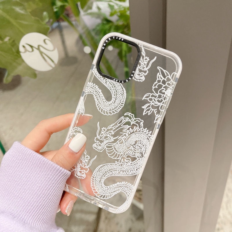 Casing China Dragon iPhone 12 Mobile Phone Case 11 Pro Max Silicone X ...