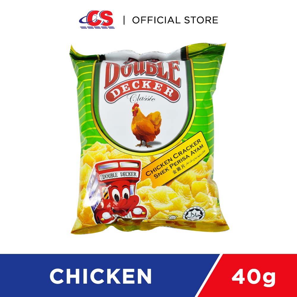 DOUBLE DECKER Chicken Snack 1 x 40g | Shopee Malaysia