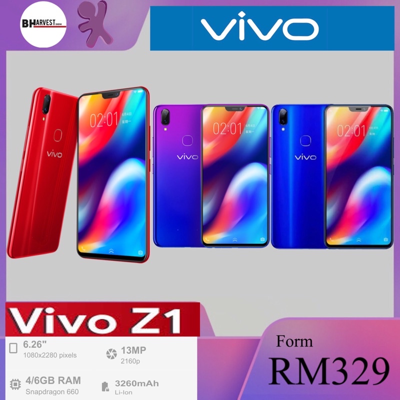 Vivo Z1 6GB ram 128GB rom (Original used) | Shopee Malaysia