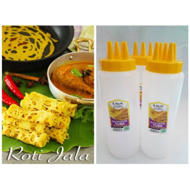 Botol Roti Jala 5 Lubang Multipurpose Tube (5 Holes)/Sos Bottle / Botol ...