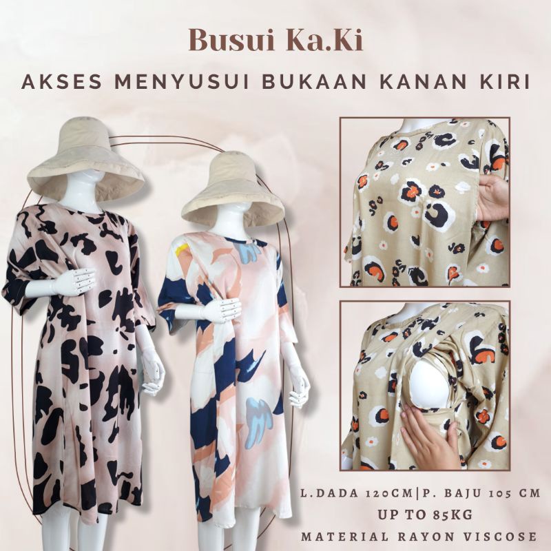 Busui DASTER | Breastfeeding MOTHER'S DASTER | Rayon MATERIAL DASTER ...