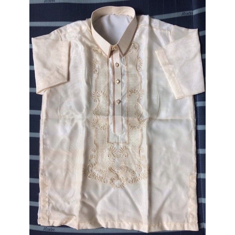 Barong Tagalog | Pinya | Embroidery | Shortsleeve | Random Design ...