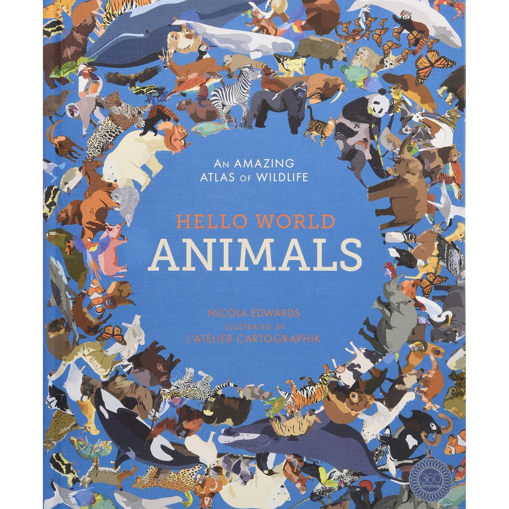 (BBW) Hello World Animals: An Amazing Atlas Of Wildlife (ISBN ...