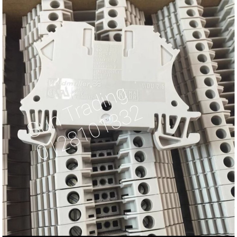 WDU2.5 Weidmuller Terminal Block Screw Connection | Shopee Malaysia