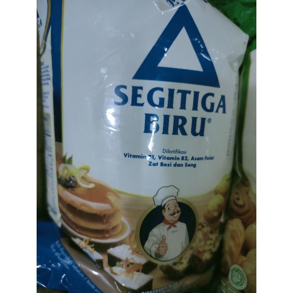 Premium Blue Triangle Flour 1 KG | Shopee Malaysia