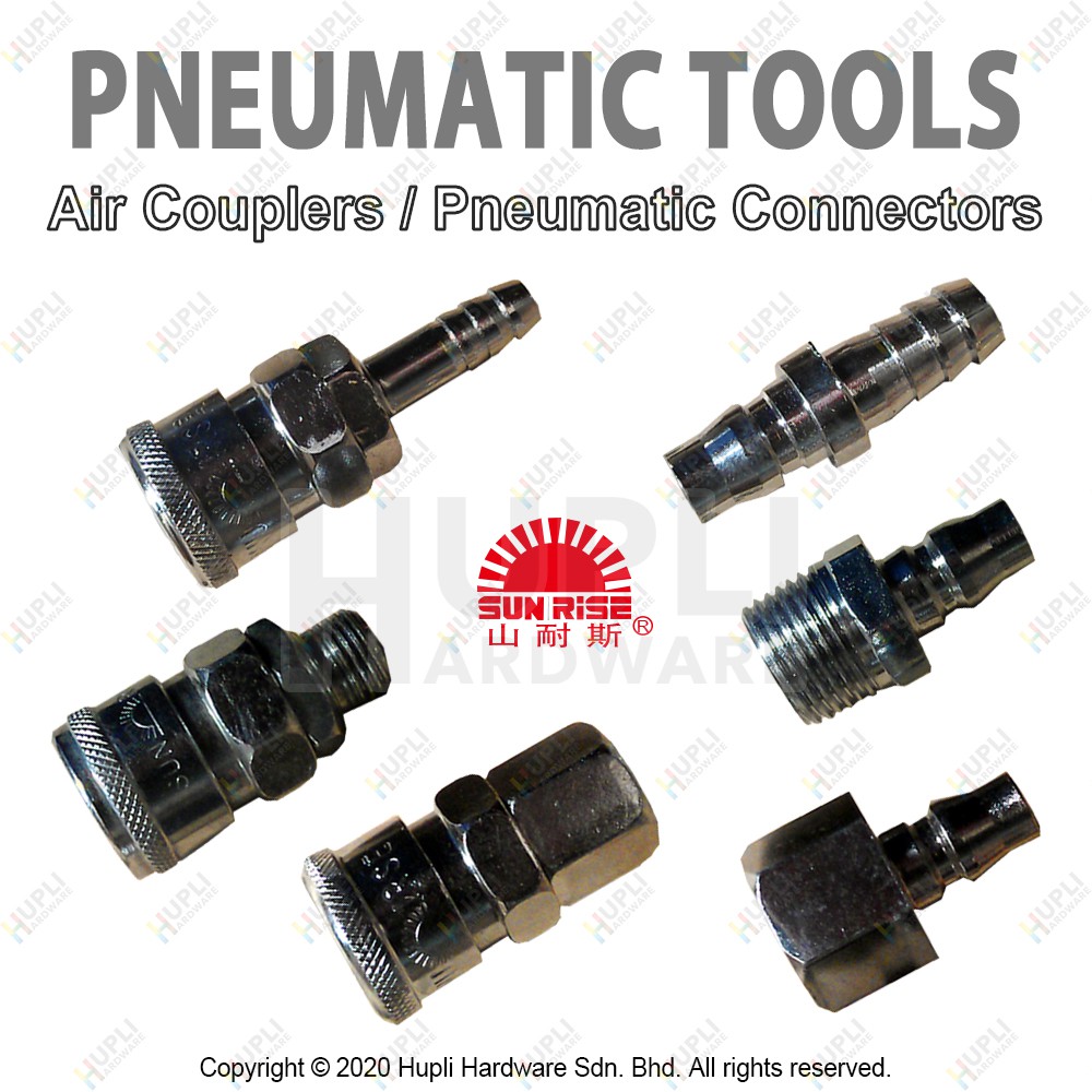 SUNRISE Air Coupler / Air Coupling / Pneumatic Quick Connector (Size 20 ...