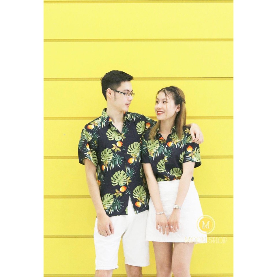 Black Peach Hawaii Shirt (Real Photo) | Shopee Malaysia