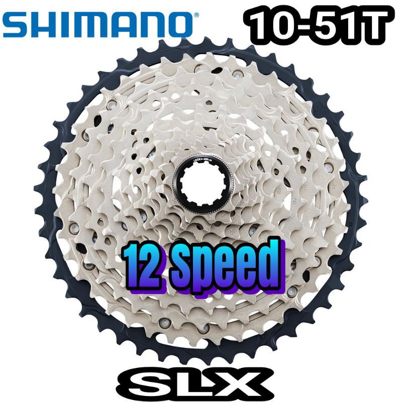 Shimano SLX CS-M7100 12speed Cassette (10-51T) | Shopee Malaysia