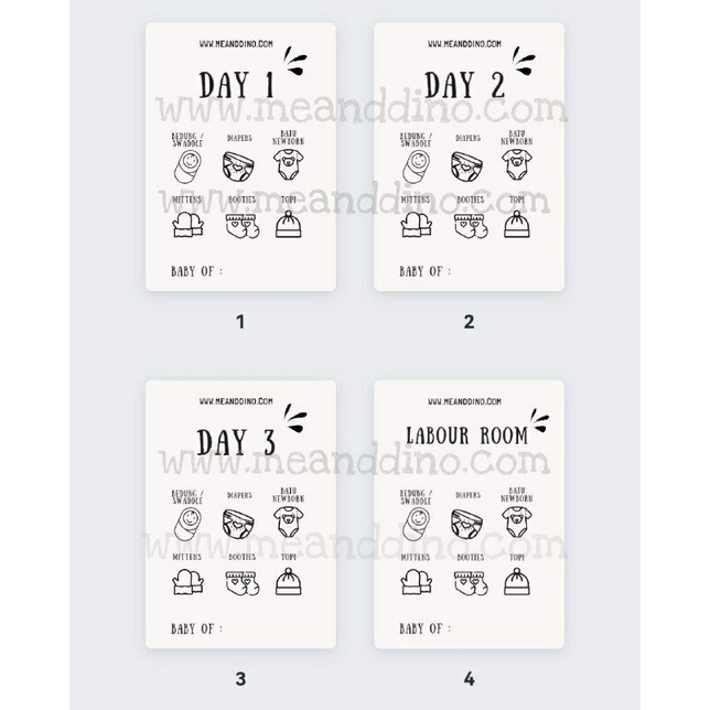 MATERNITY PLASTIK ZIPLOCK BEG PACKING BARANG KEPERLUAN HOSPITAL ...