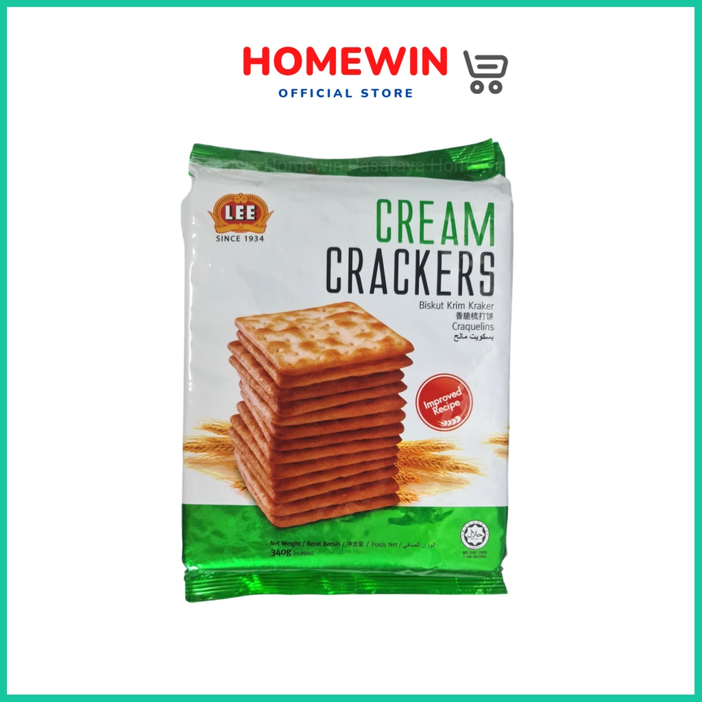 Lee Biscuit Cream Cracker (340g) | Shopee Malaysia