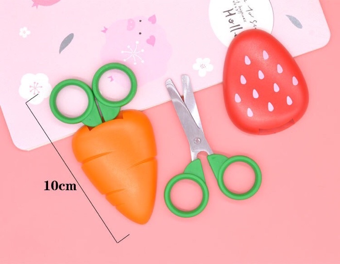 Magnet Scissor Refrigerator Round Head Fruit Cute Scissor ...