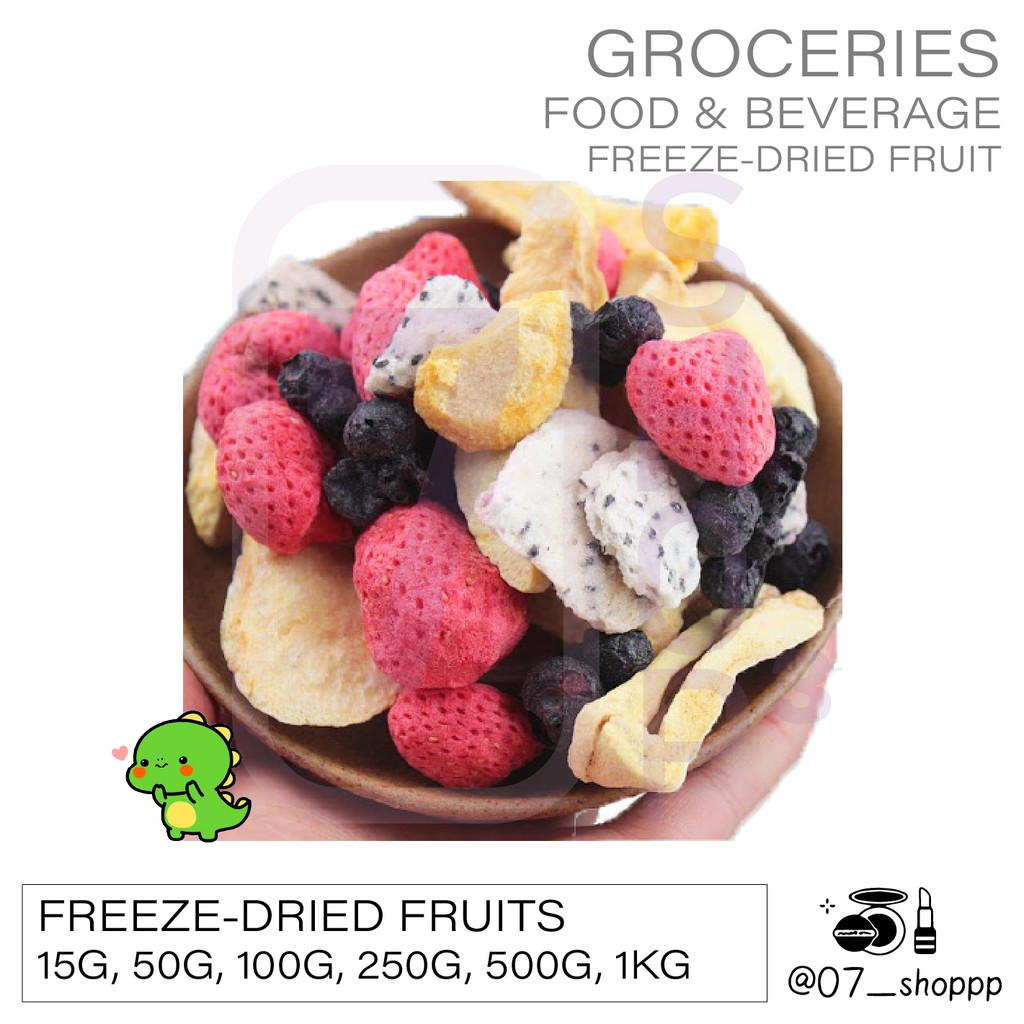 [READY STOCK🍓🥭🍍]（Retail 250g）Freeze-Dried Fruits | Kering Beku Buah ...