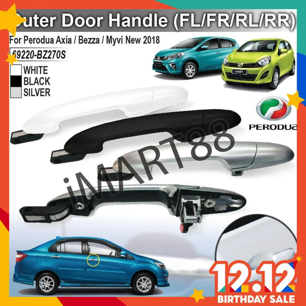 ORIGINAL PERODUA AXIA BEZZA MYVI NEW 2018 DOOR OUTER HANDLE OPENER ...