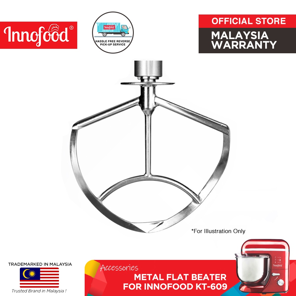Innofood High Speed Power Stand Mixer - Flat Beater KT-609 (Accessories) | Shopee Malaysia