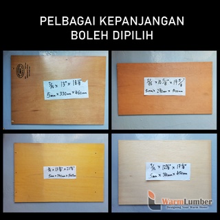5mm Plywood Sheet DIY Wooden Ply Wood Kayu Papan Lapis Plywood Board ...
