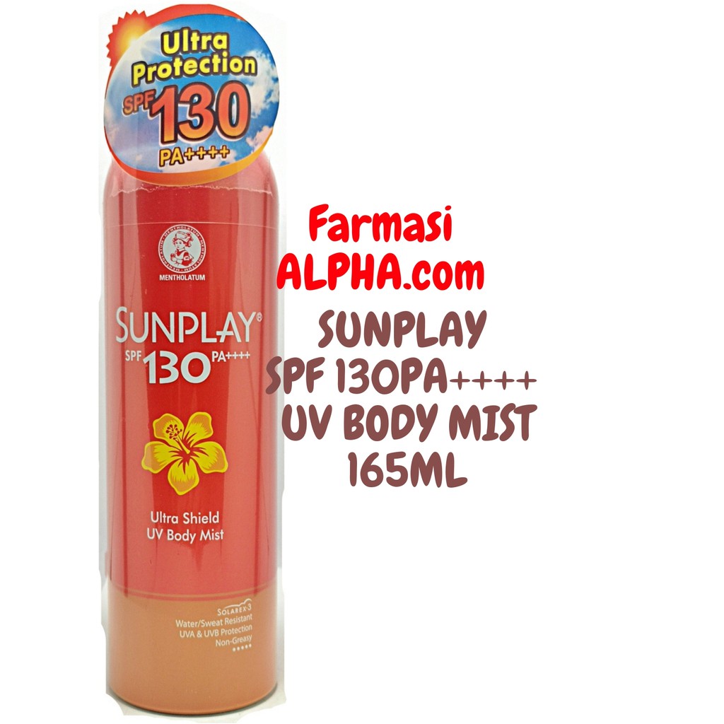 Sunplay SPF 130 PA+++ Ultra Shield UV Body Mist 165ml | Shopee Malaysia