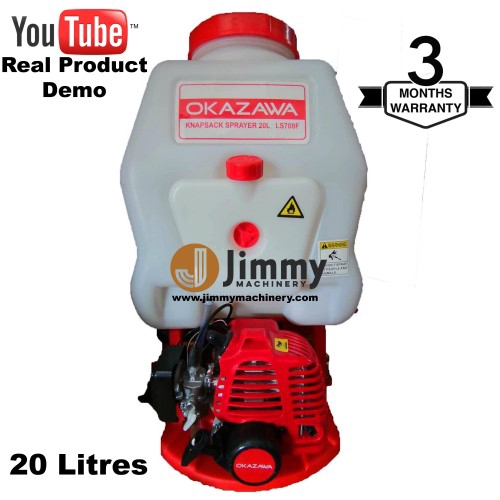 Okazawa Knapsack Sprayer Pam Racun Power Petrol Engine 20L TU26 | Shopee Malaysia