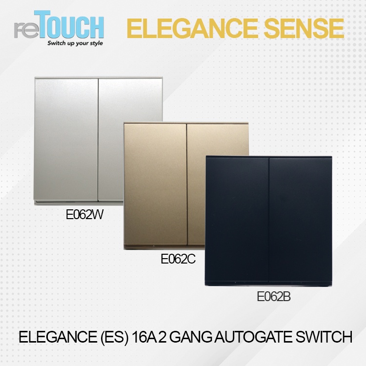 Retouch Elegance Sense Modern Wall Switch Socket Design Door Bell Plug ...
